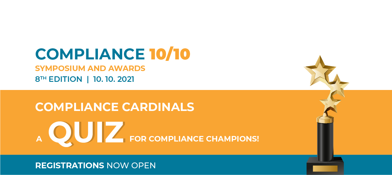 Welcome to Compliance 10/10 Awards
